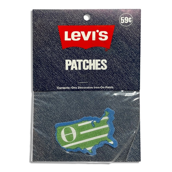 Levi's | Other | Vintage Levis 7s Groovy Trippy Blue And Green United ...